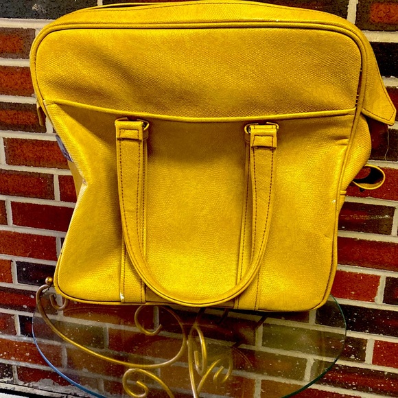 Bags | Final Sale Vintage Samsonite Over Night Bag Mustard | Poshmark